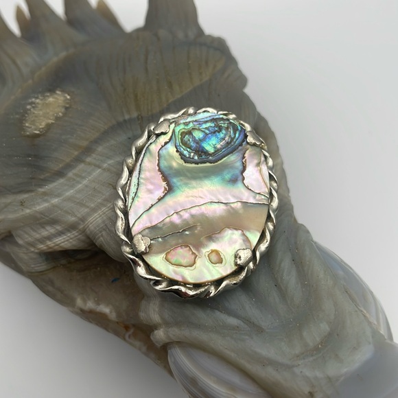 unbranded | Jewelry | Abalone Shell Brooch | Poshmark